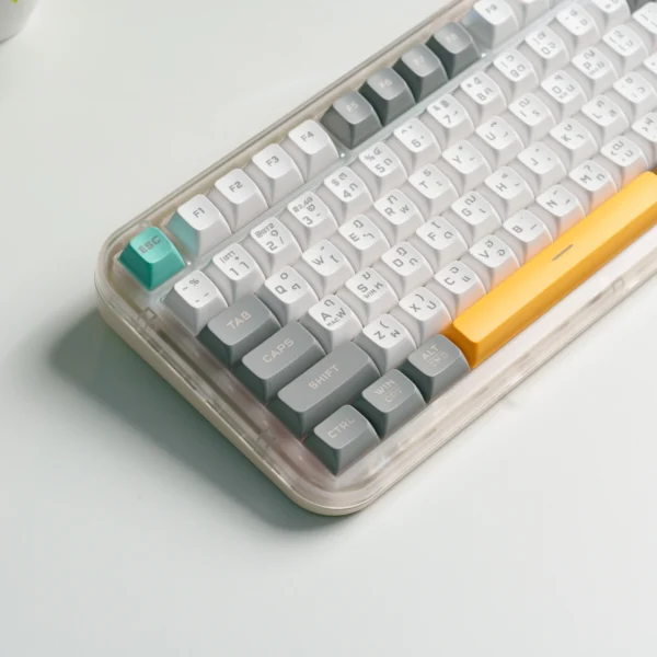 DEKAY R98 MAX Wireless Tri-Mode Rubber Dome keyboard Bluetooth wireless ...
